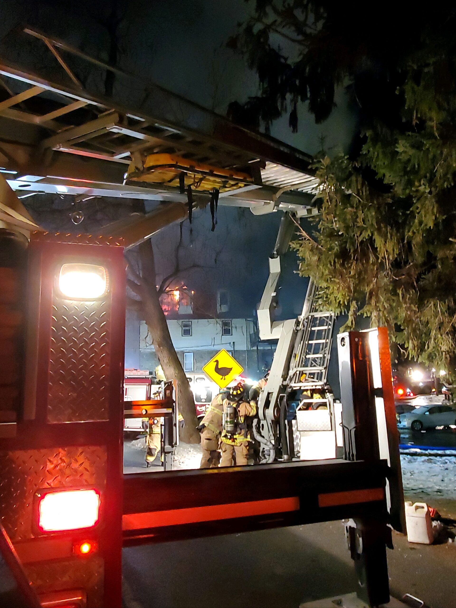 Historic Mill Catches Fire - North Middleton Fire Company